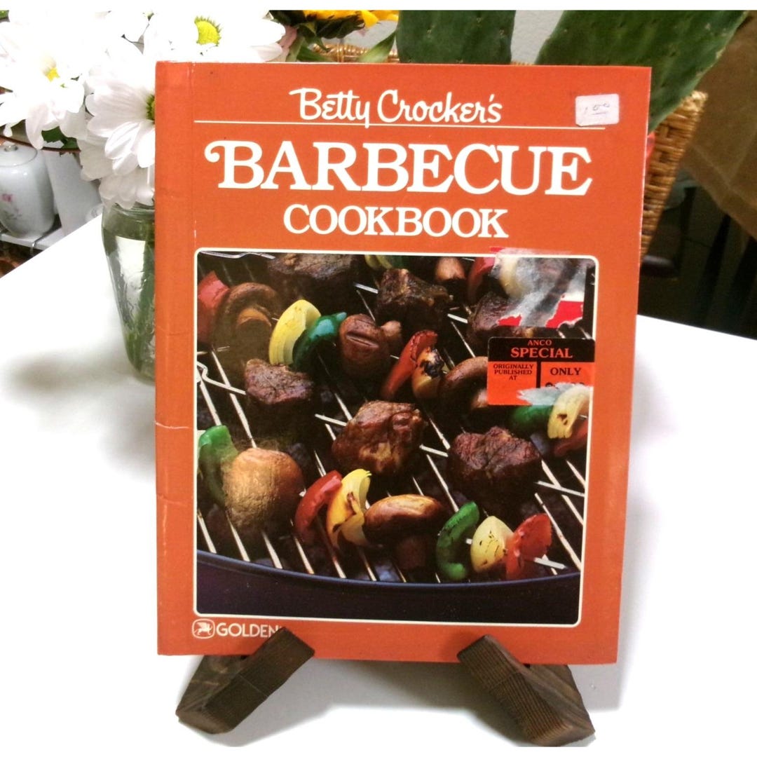 Vintage 1980s Cookbook: Betty Crocker's Barbecue Cookbook- Golden - Etsy