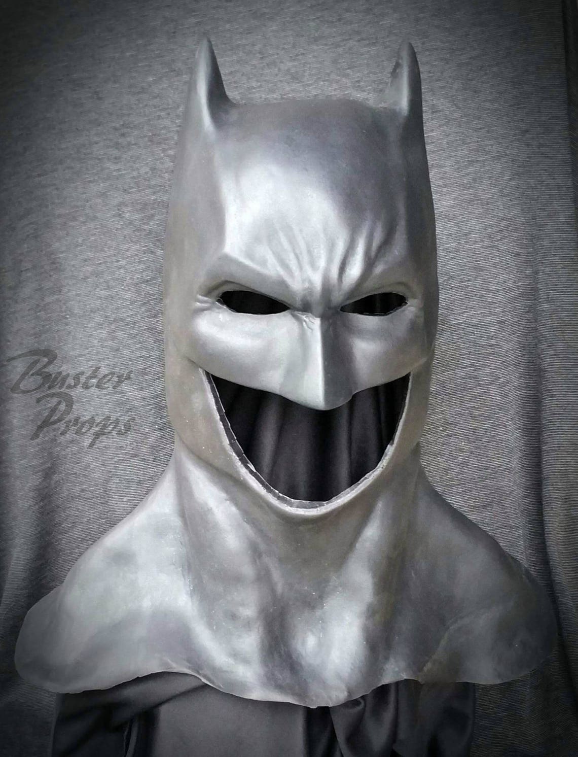 Batman rubber cowl Rebirth Dawn of Justice/Justice league | Etsy