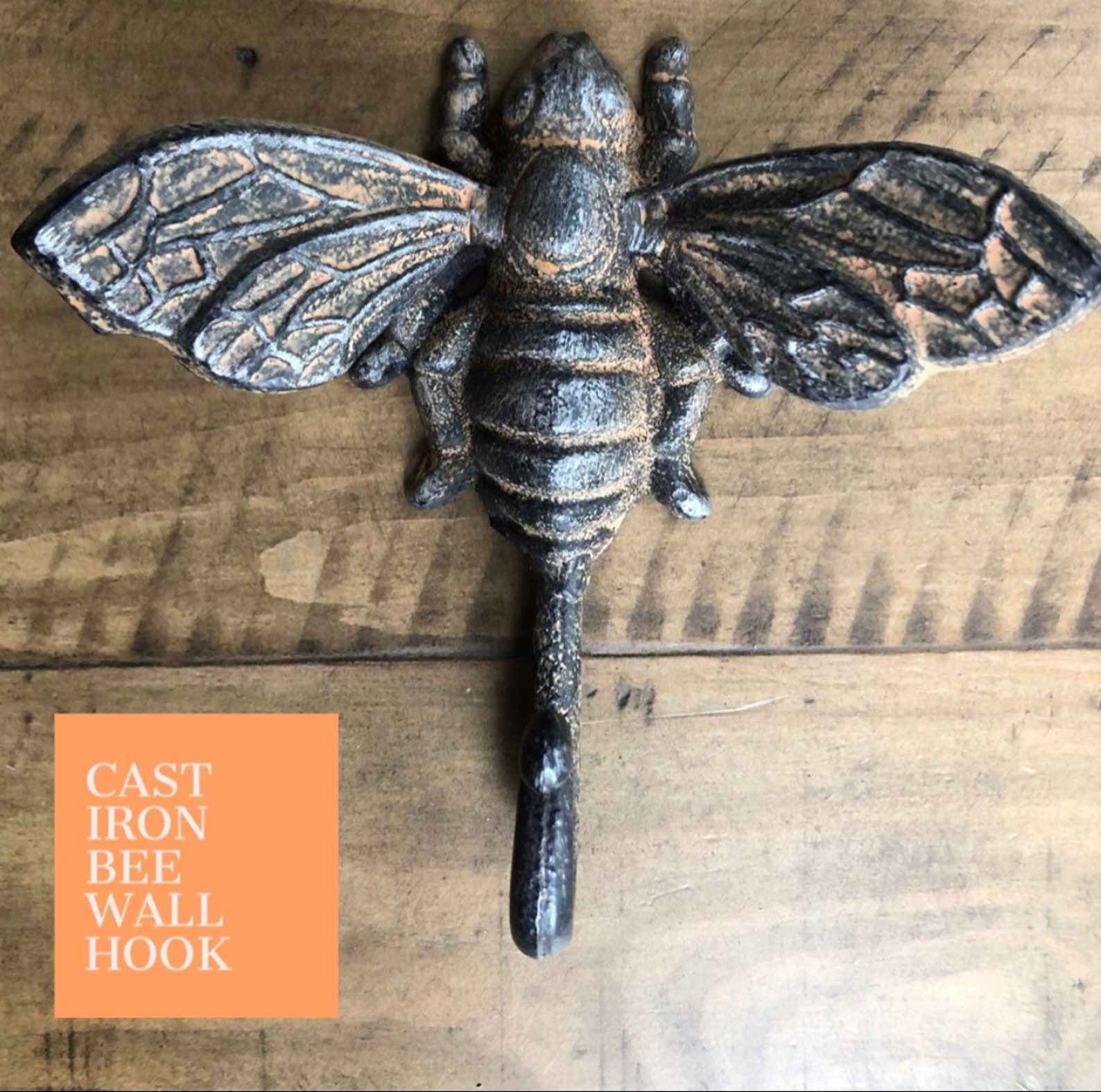 BEE HOOK Coat Hook Towel Hook Wall Hooks Vintage Wall - Etsy