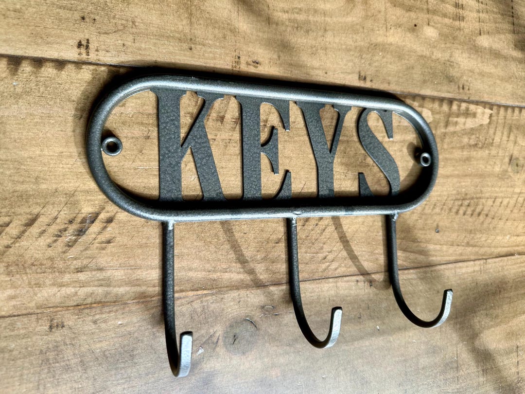 Metal Key Holder for Wall, Entryway Key Holder, Key Hanger, Key Hook ...