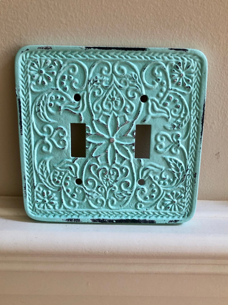 Sale/cast Iron Double Light Switch Cover/single Light Switch - Etsy
