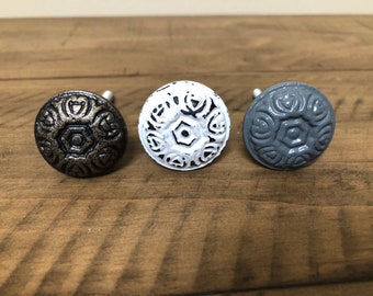 Antique Desk Drawer Knobs - Etsy
