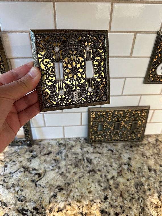Gold Brass Switch Plates Brass – Wallplates.com