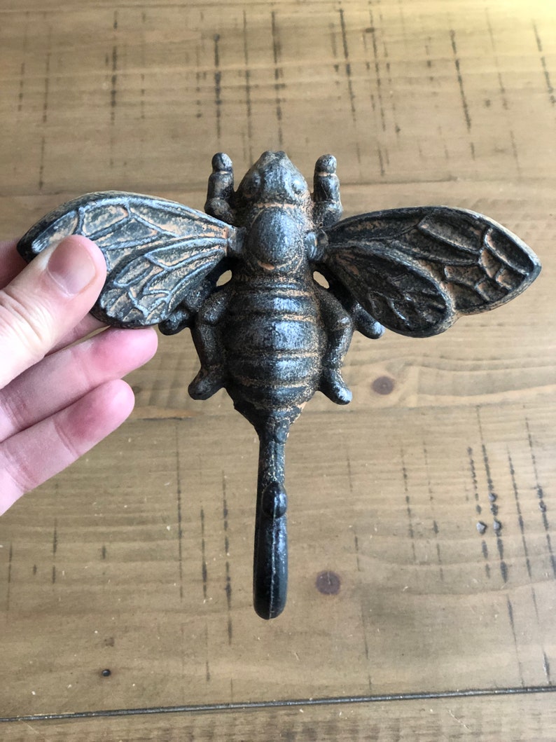 BEE HOOK Coat Hook Towel Hook Wall Hooks Vintage Wall - Etsy