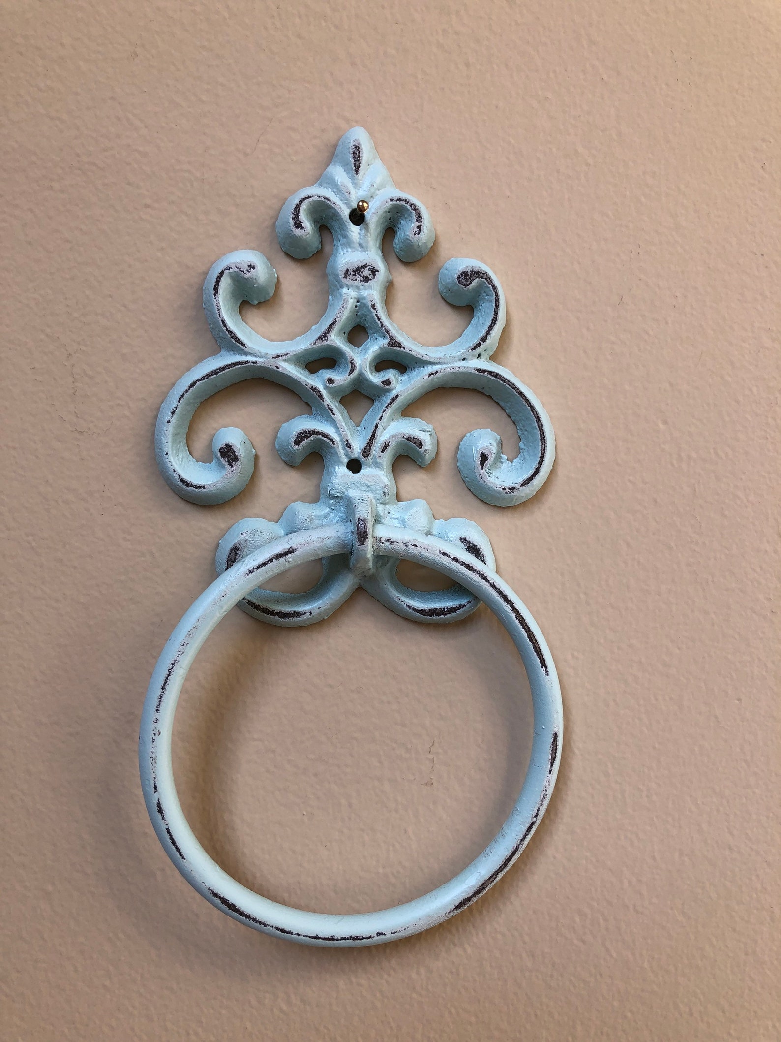 Sale/hand Towel Holder/towel Rack/bathroom Decor/cast Iron - Etsy