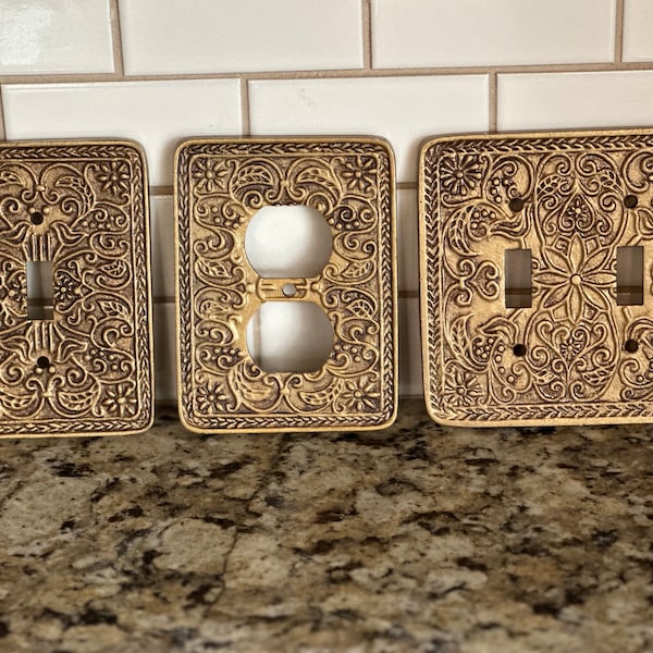 Antique Outlet Covers Decorative Plates - Etsy