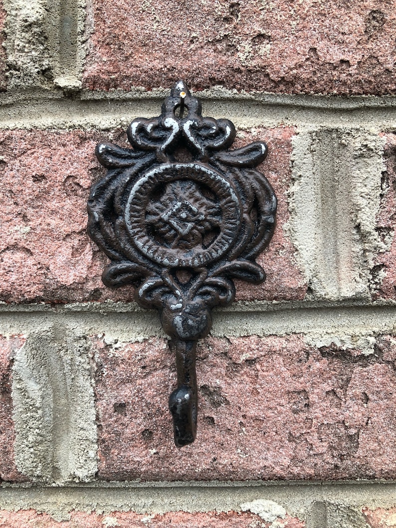 Cast Iron Decorative Wall Hook/pick Color/ Shabby Chic Metal Hooks ...