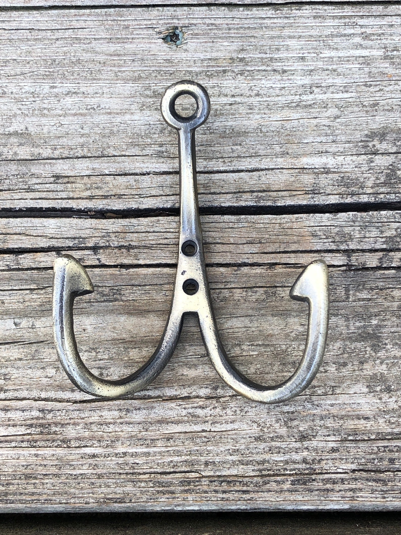 Fishing Style Hook Lake House Hook Fishing Style Metal Hook | Etsy