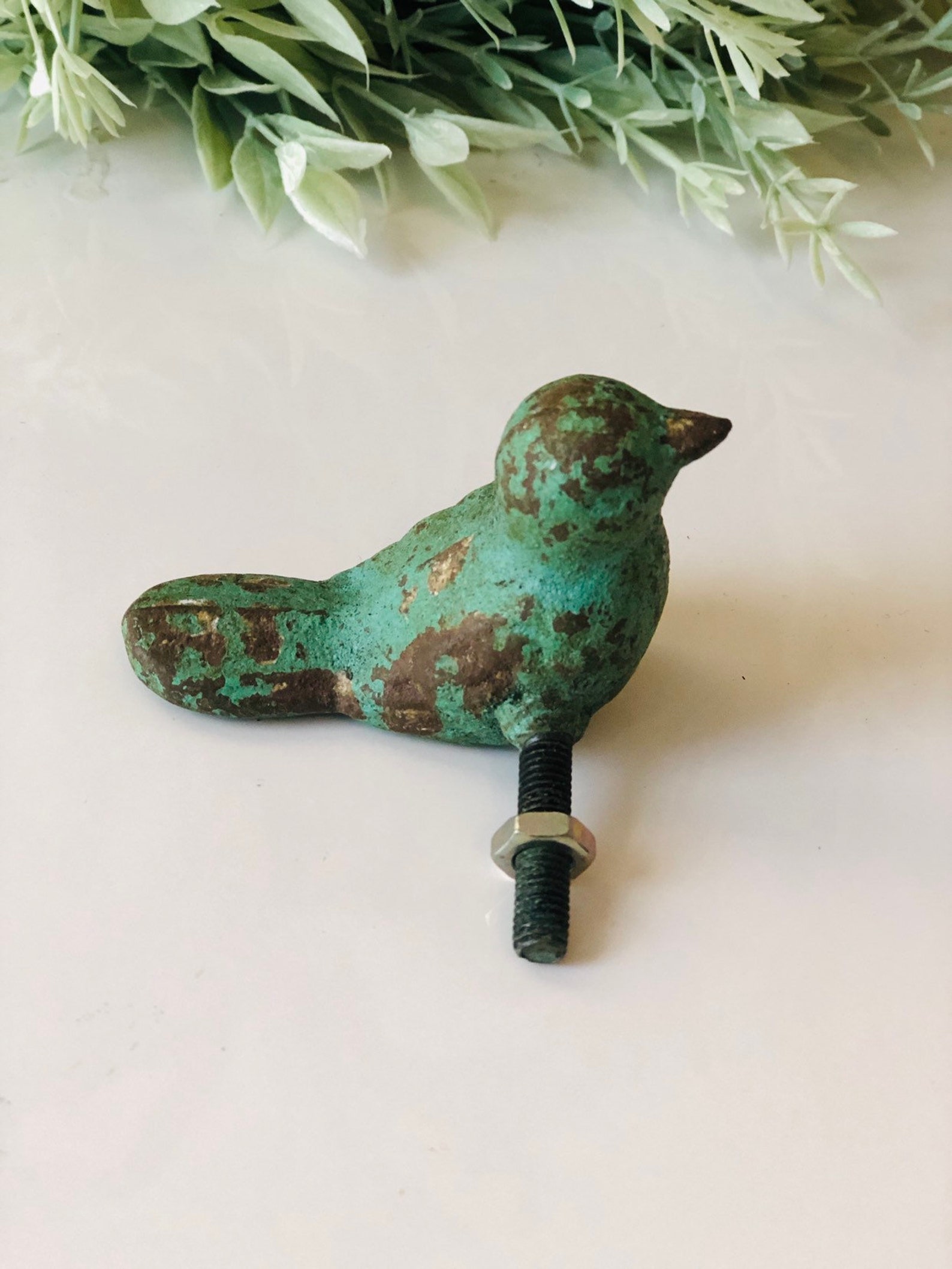 Knobs/bird Metal Knobs/pick Color/shabby Chic Knobs/bird Metal | Etsy