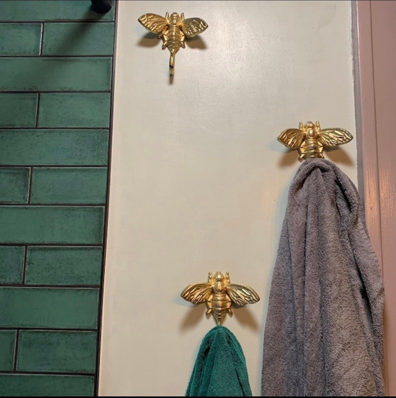 BEE HOOK Coat Hook Towel Hook Wall Hooks Vintage Wall - Etsy