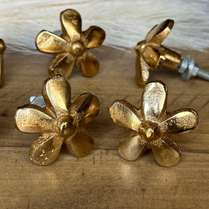 Flower Knobs - Etsy