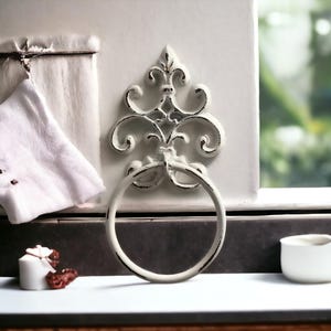 Sale/hand Towel Holder/towel Rack/bathroom Decor/cast Iron Towel Rack ...