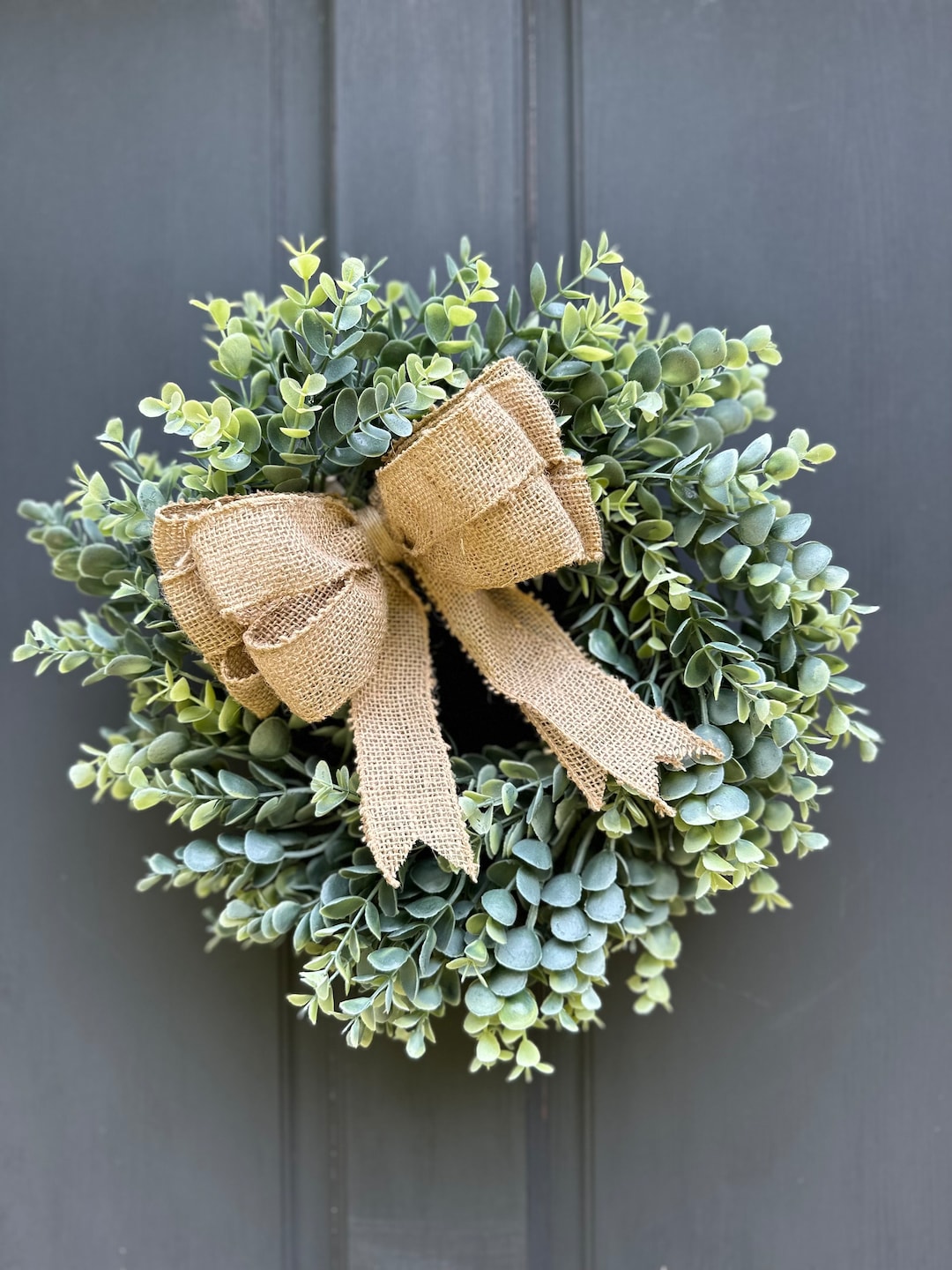 Sale/eucalyptus Wreath, Farmhouse Wreath, Mini Farmhouse Wreath ...