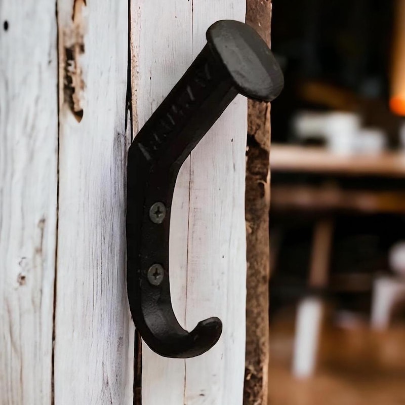 Railroad Spike Hooks - Etsy