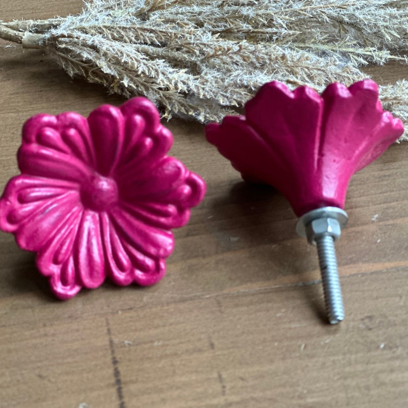 Pink Knobs - Etsy
