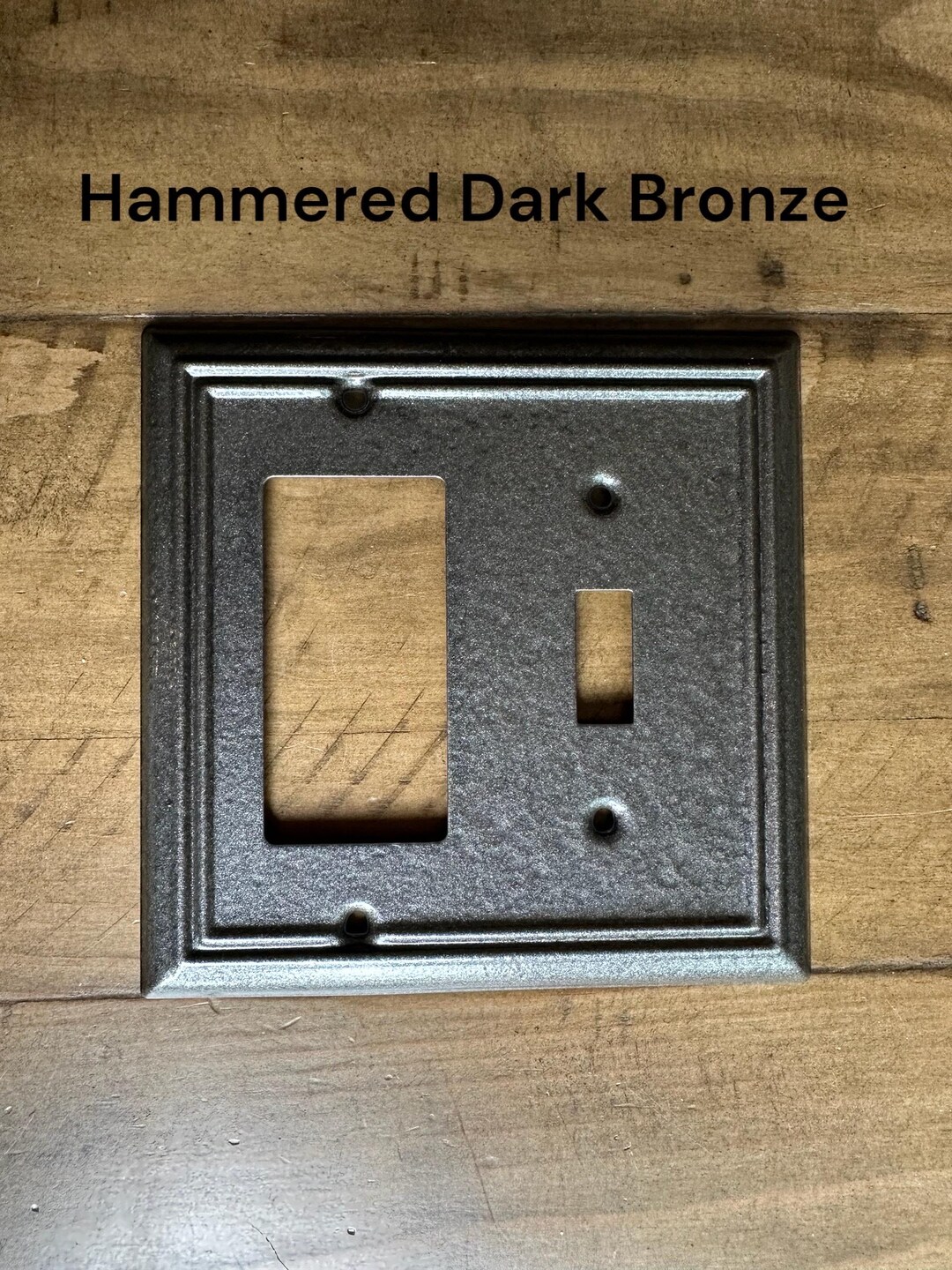 Dark Bronze Toggle Light Switch, Brass Covers, Switch Plates, Light ...