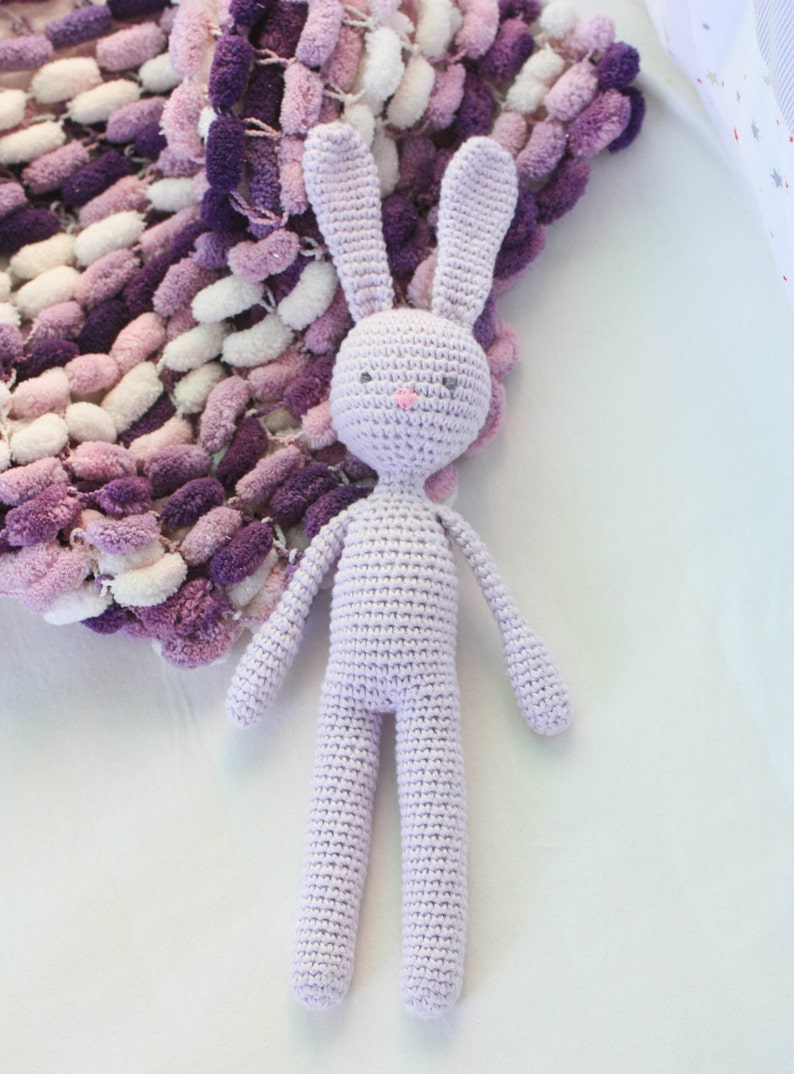 Crochet Bunny Toy Rabbit Stuffed Toy Waldorf Bunny Nursery | Etsy