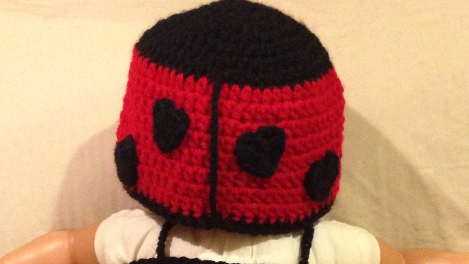 Crochet Ladybug Hat - Etsy