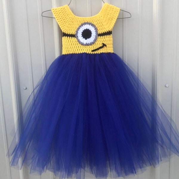 Minion Tutu Dress - Etsy