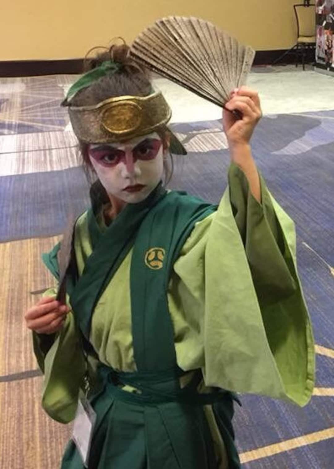 Kyoshi Warrior Edo Period Samurai Cosplay Girls Aged 7-9 Made With ...