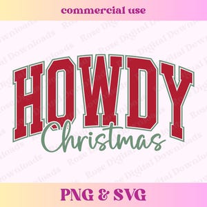 Trendy Varsity Merry Christmas PNG SVG | Distressed Retro Christmas ...