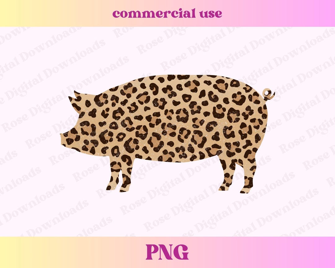 Leopard Pig PNG | Trendy Rancher Western Country Shirt | Farming ...