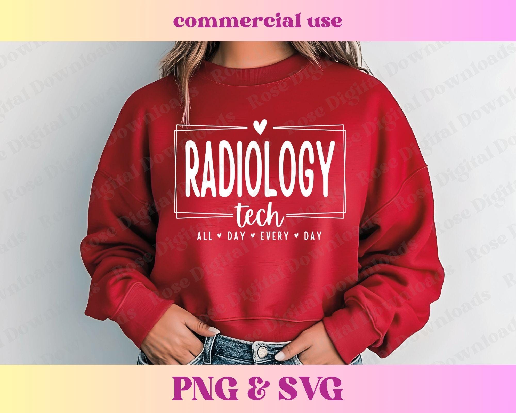 Radiology Tech PNG SVG | Radiologic Technologist Shirt | Rad Tech ...