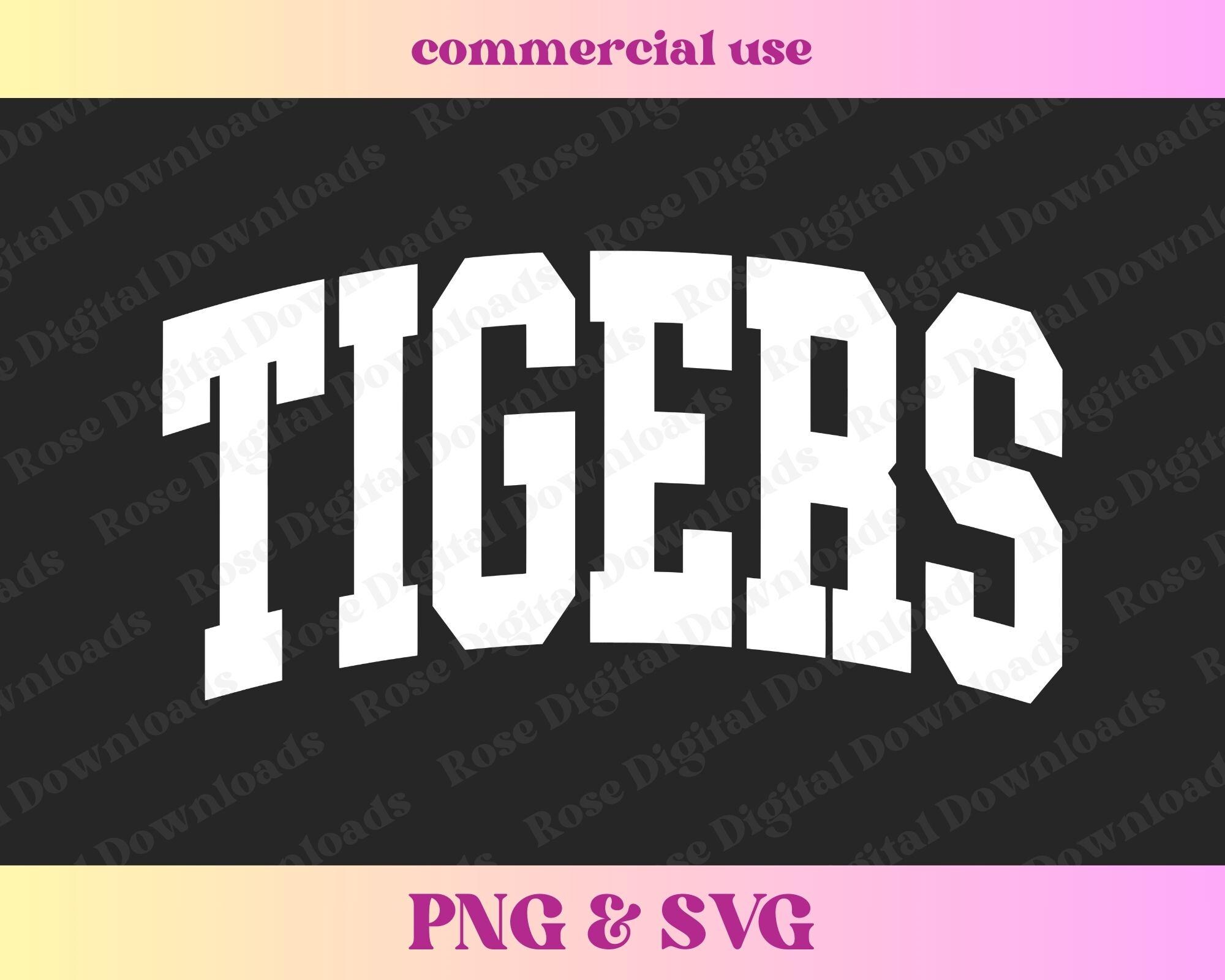 Varsity Tigers PNG SVG | Trendy Distressed School Spirit Shirt | Cute ...