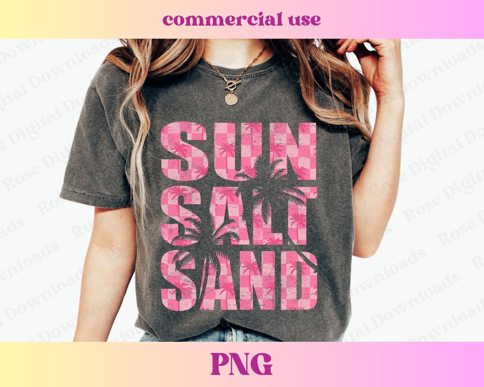 Sun Salt Sand Beach Summer PNG | Beach Lake Life | Girls Trip ...