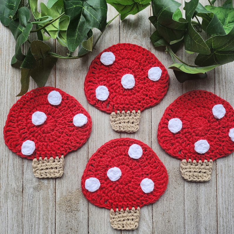 Red Mushroom - Etsy