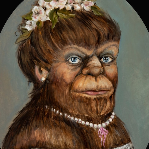 Sassy Squatch Print Bigfoot Big Foot Sasquatch Giclee - Etsy