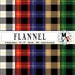 Flannel Digital Paper Pack for Instant Download as Buffalo Plaid ...