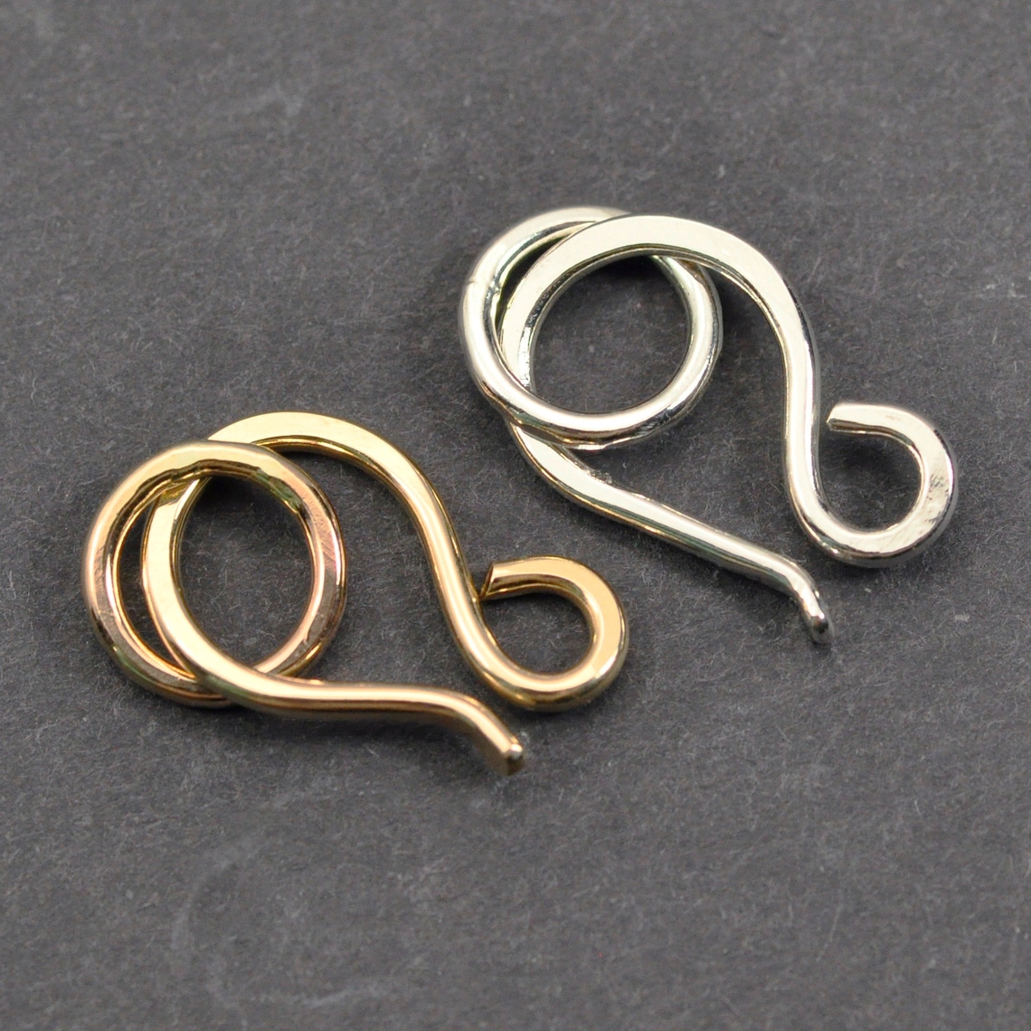 Handmade Hook Clasp With Closed Loop Sold Individually - Etsy