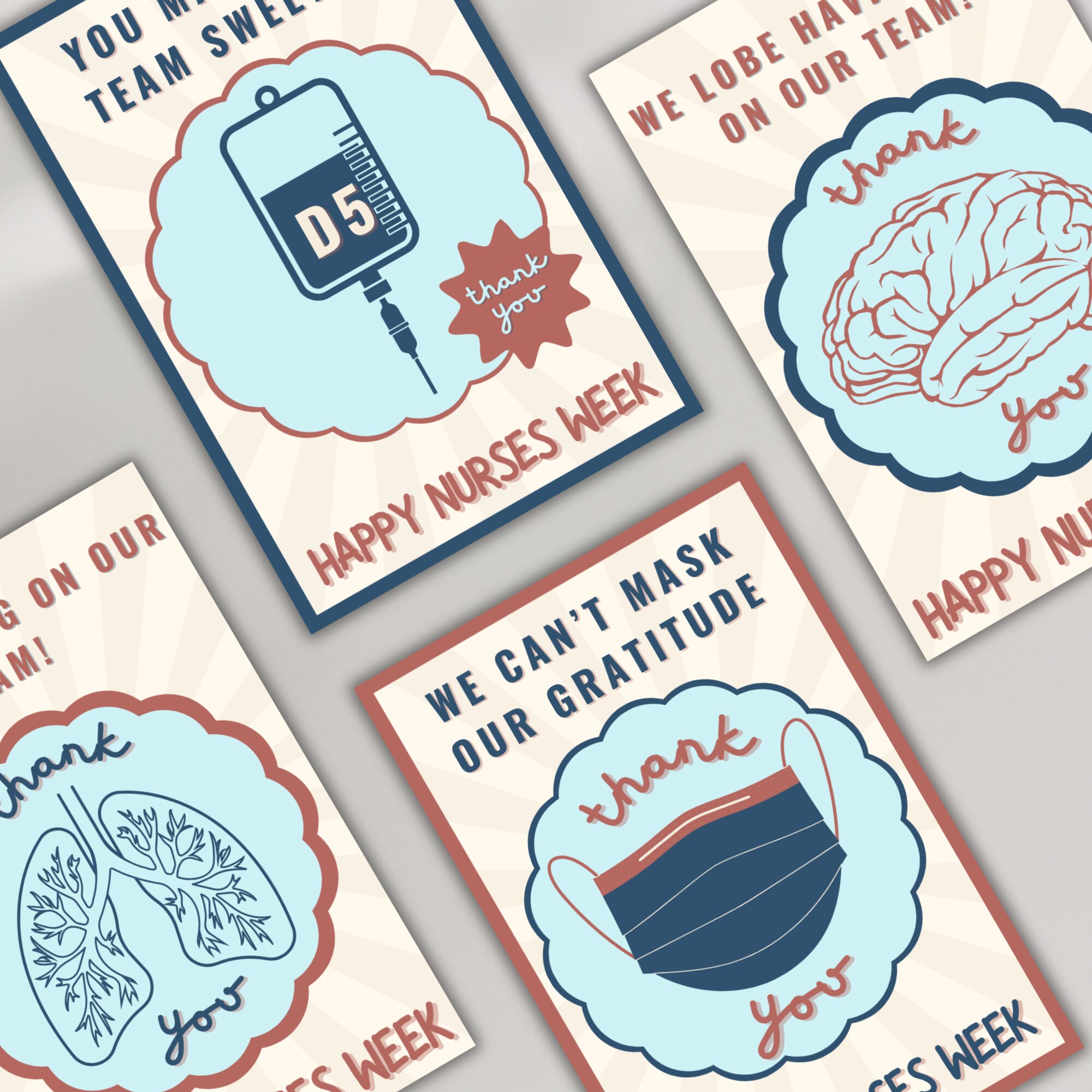 Funny Gift Tags Nurses Week Printable Gift Tags Nurse Appreciation ...