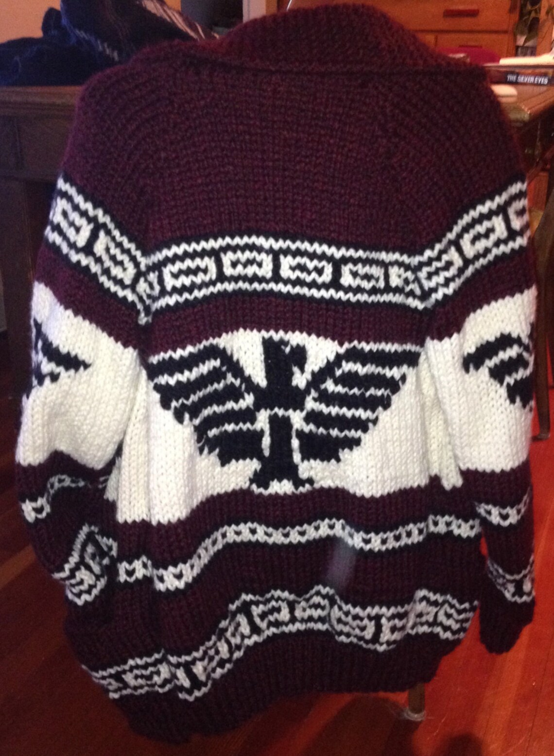 Cowichan PDF Pattern Salish Sweater Knitting Cardigan Native - Etsy