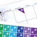 Asterisk Stickers, Planner Stickers, Corner Labels, Universal Planner ...