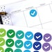 Check Mark Stickers, Planner Stickers, to Do List, Checklist Stickers ...