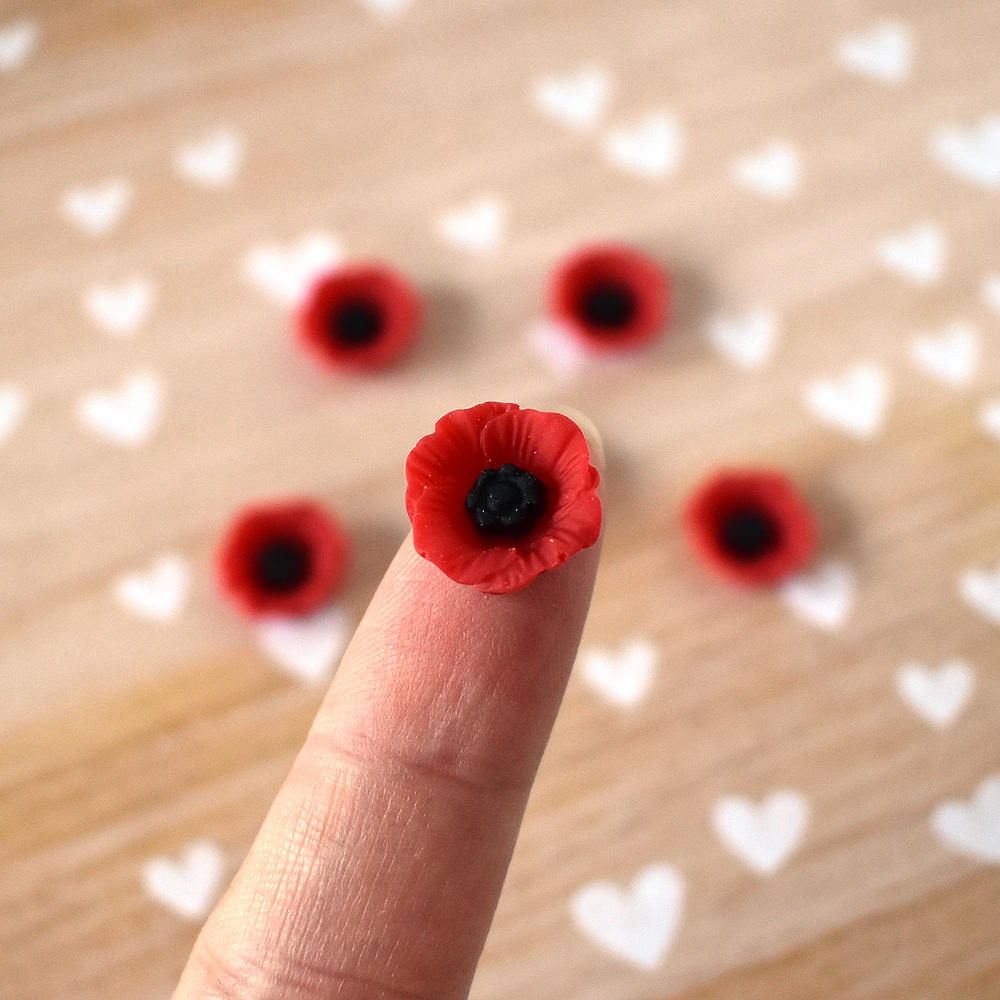 Poppy Magnets Red Poppies Anemone Flowers Floral Decor - Etsy