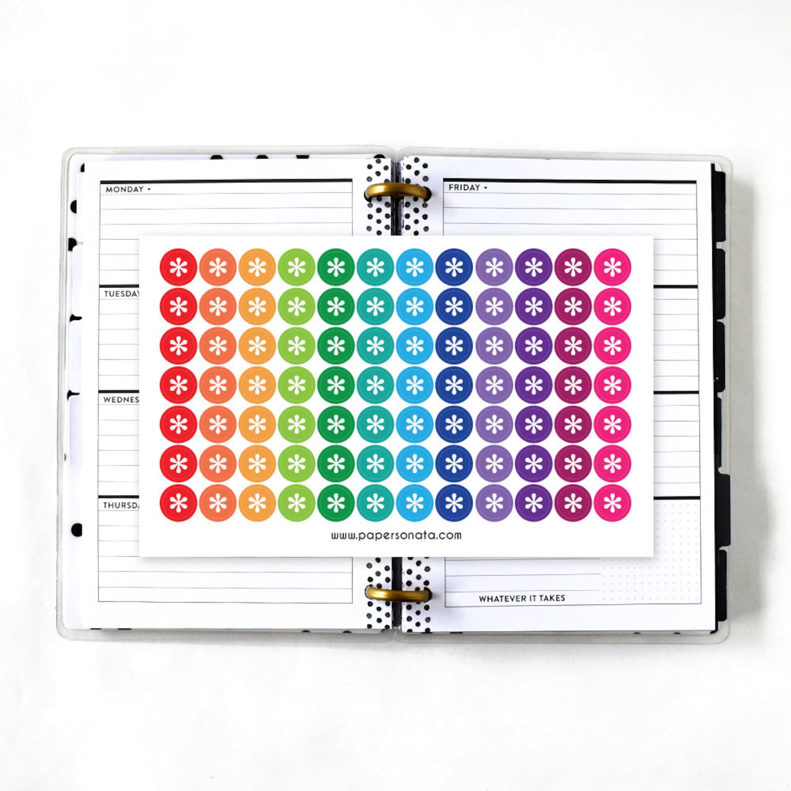 Asterisk Stickers Planner Stickers Bullet Journal to Do - Etsy