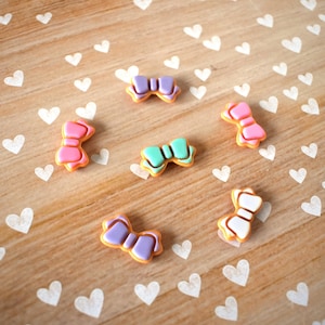 Cute Bow Magnets, Kitchen Decor, Fridge Magnets, Office Supplies ...