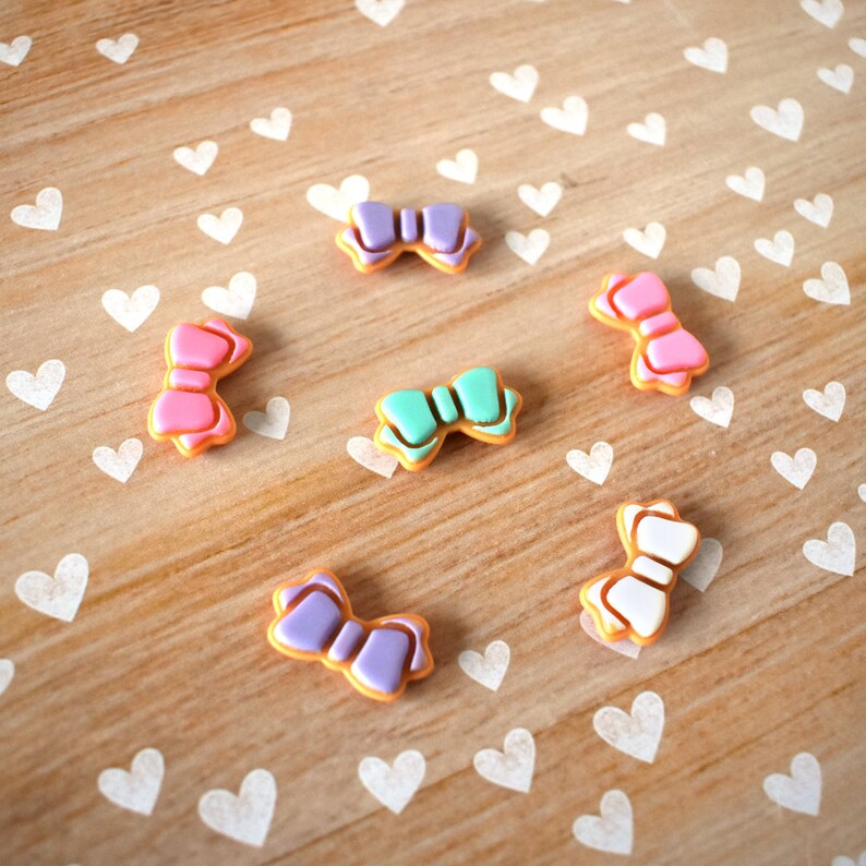 Cute Bow Magnets, Kitchen Decor, Fridge Magnets, Office Supplies ...