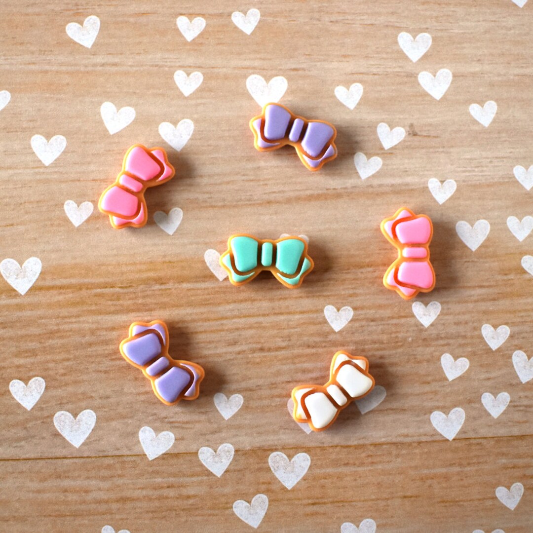 Cute Bow Magnets, Kitchen Decor, Fridge Magnets, Office Supplies ...
