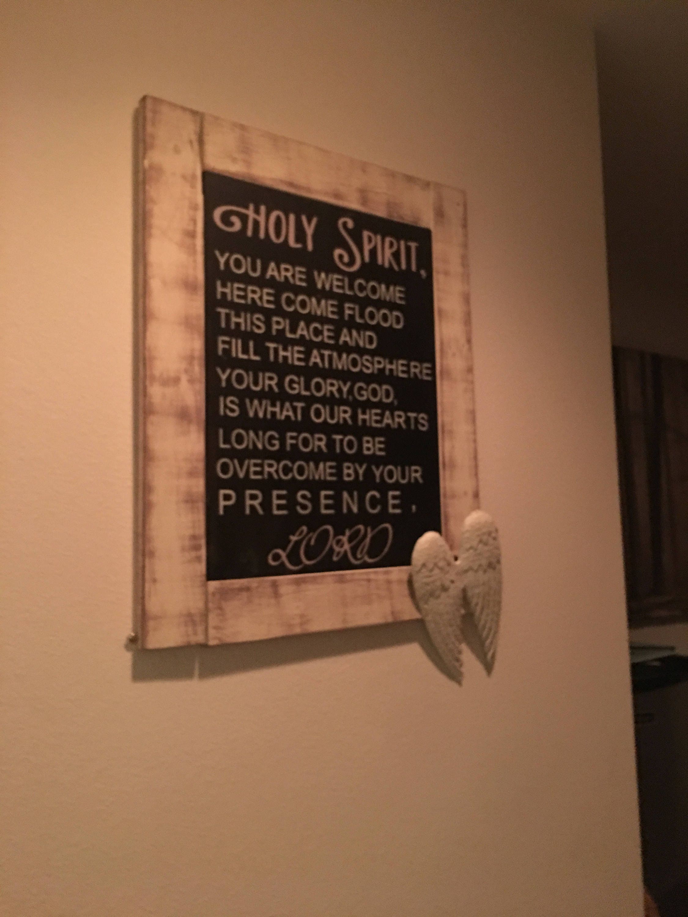 Holy Spirit Sign - Etsy