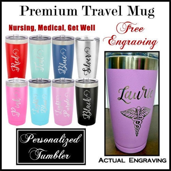 Personalized Tumbler Nurse Mug Doctor Mug Get Well Medical - Etsy