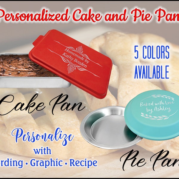 Custom Pie Pan With Logo - Etsy