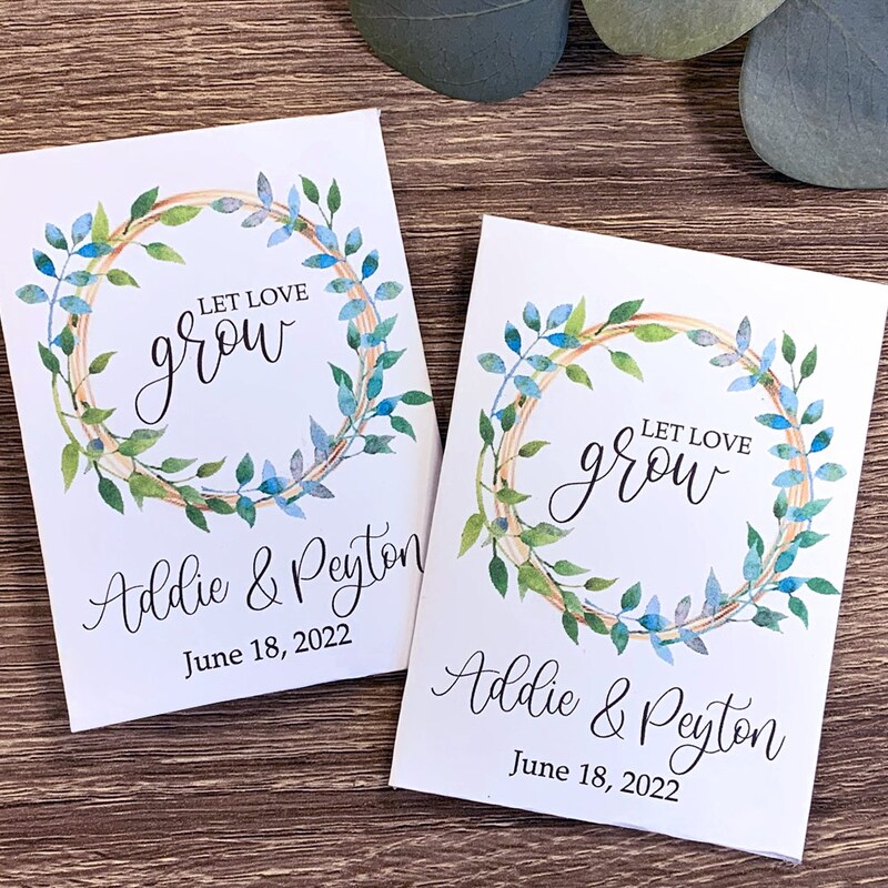 Seed Packet Favors - Etsy
