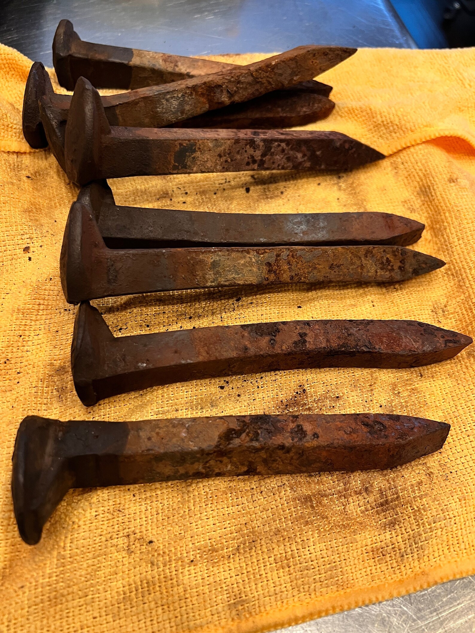 Iron Railroad Spikes - Etsy Canada
