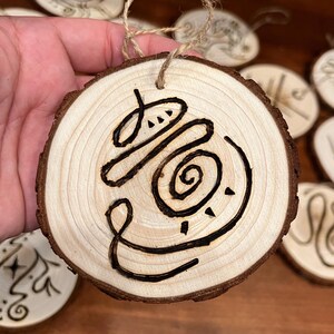 Custom Wood Burned Sigil - Etsy