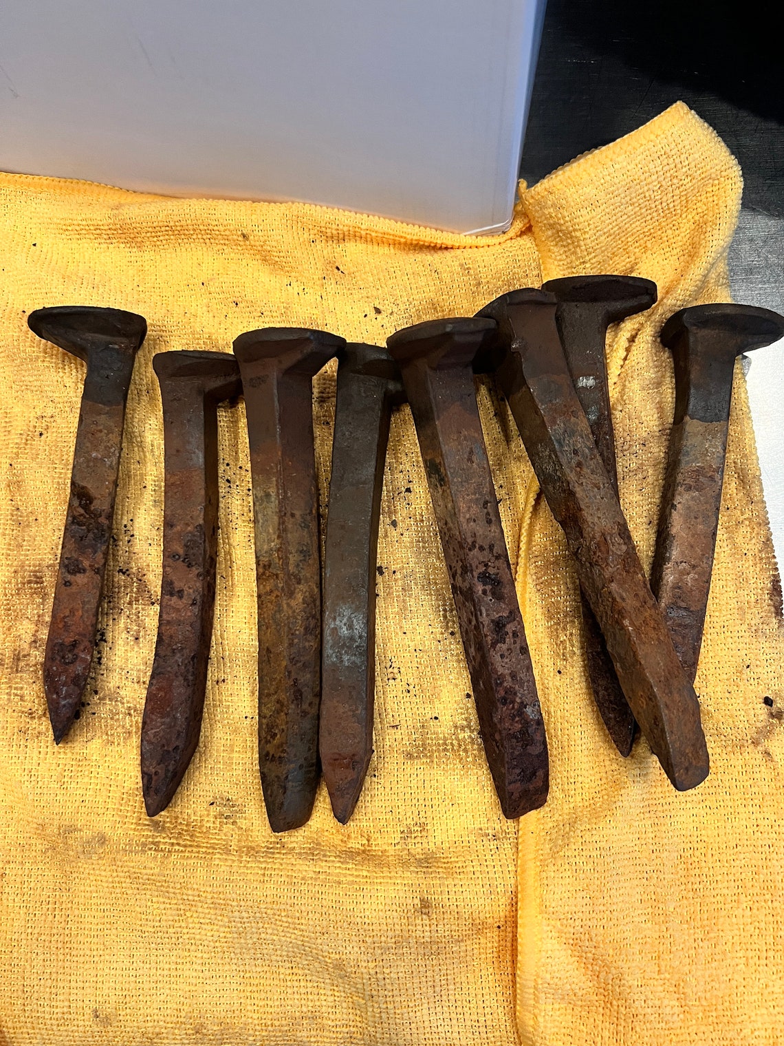 Iron Railroad Spikes - Etsy Canada