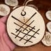 Custom Wood Burned Sigil - Etsy